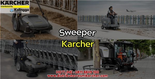 Mesin Sweeper - DISTRIBUTOR RESMI KARCHER
